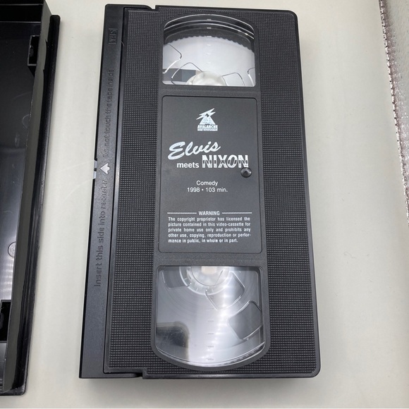 Elvis | Media | Elvis Meets Nixon Showtime Vhs Rare Avalanche 998 ...